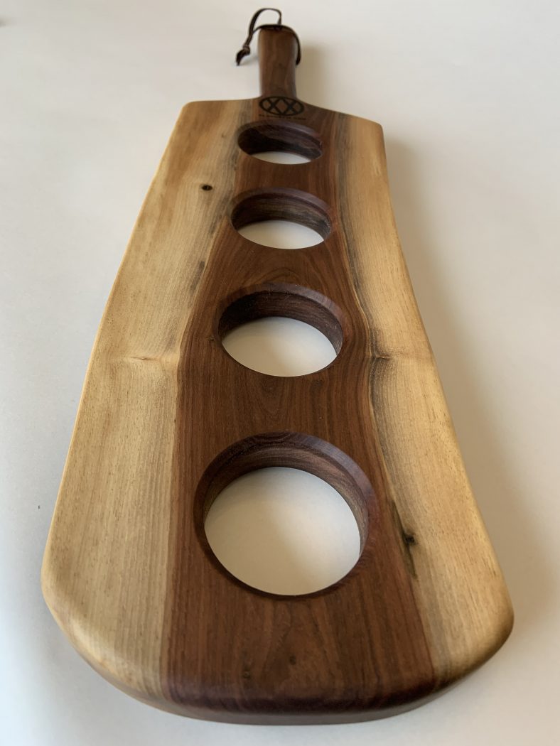 Wooden Flight Paddle | Hand Made High Quality | Flavor Fix